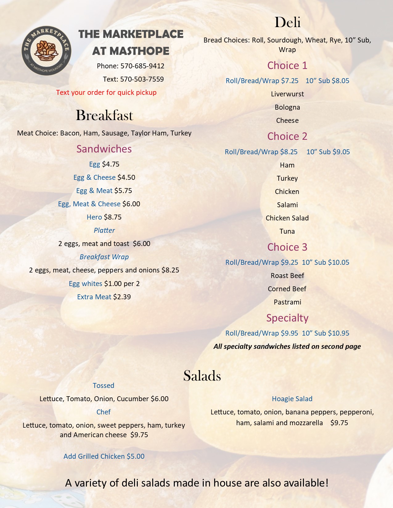 Marketplace | Masthope Mountain Community