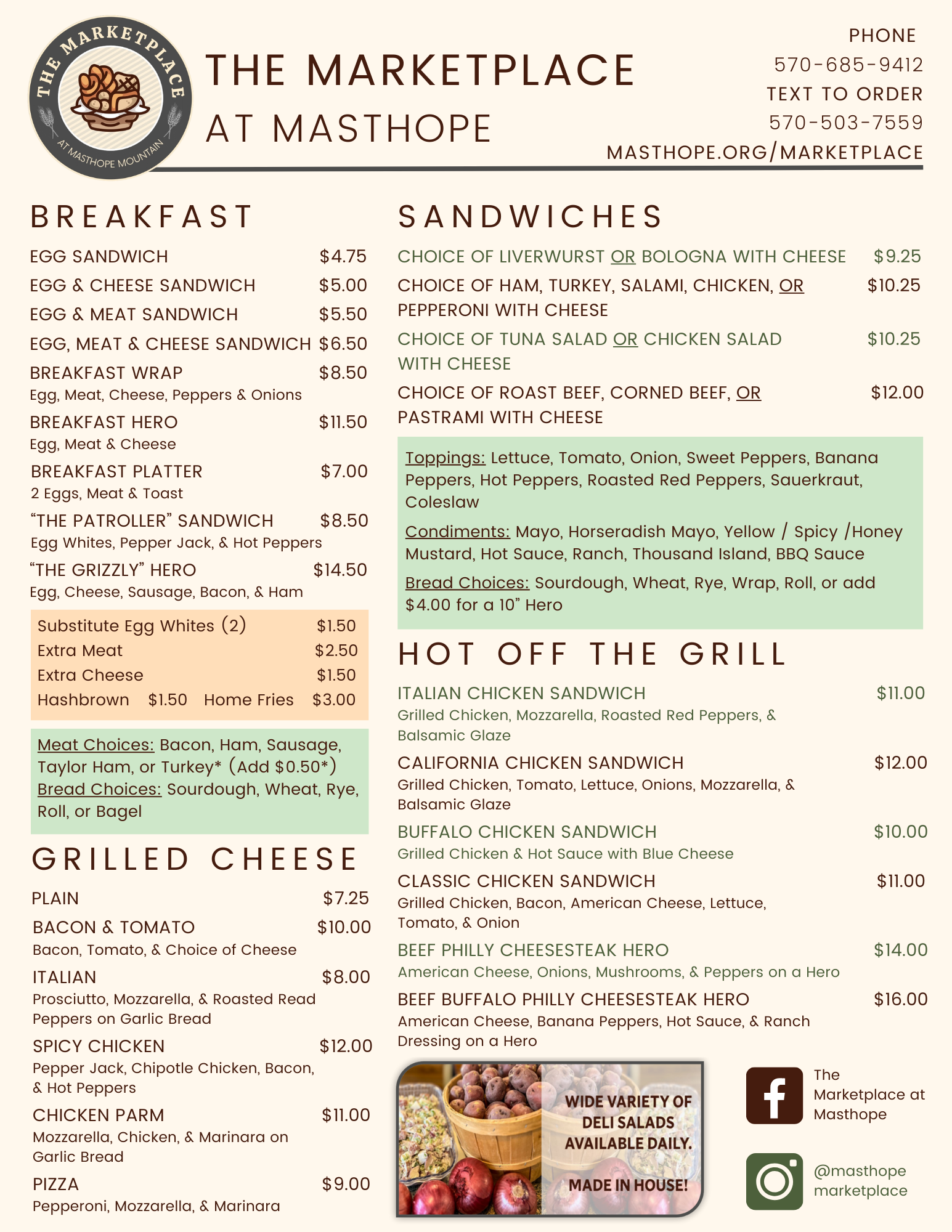 Marketplace | Masthope Mountain Community